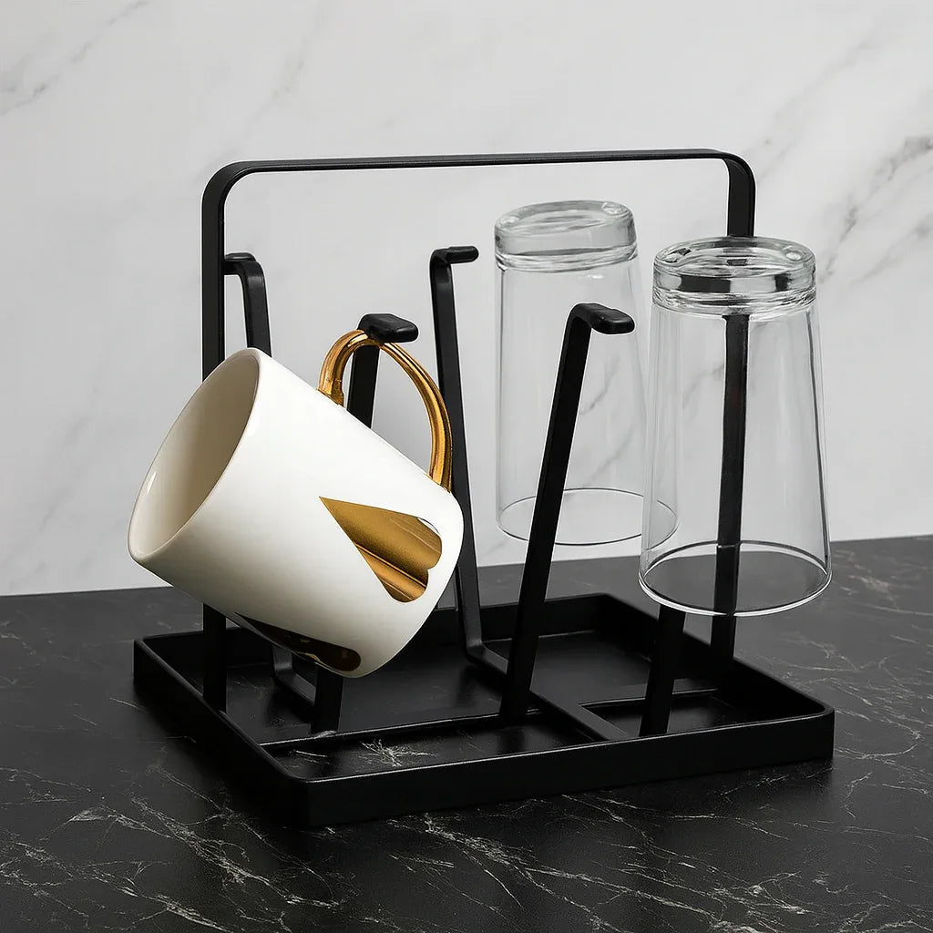 Metal Glass Stand – Cup & Glass Holder Rack | Clarify.pk – Trenducts.pk