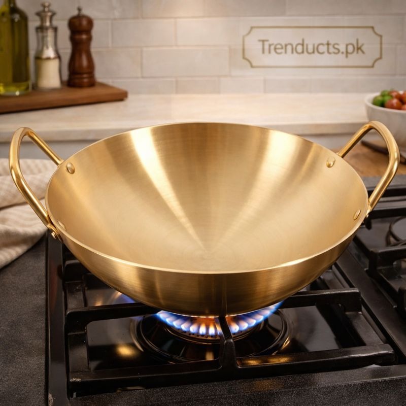 Stainless Steel Cooking Pot | Durable Karahi – Trenducts.pk