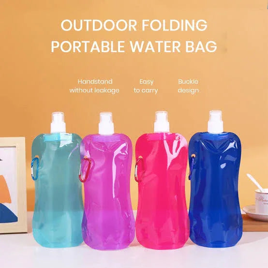 Ultralight Foldable Water Container Silicone Bag | Clarify.pk ...